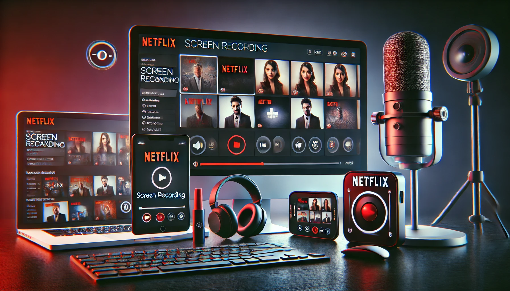 How To Screen Record Netflix On PC/Mac/iOS/Android Without Black Screen